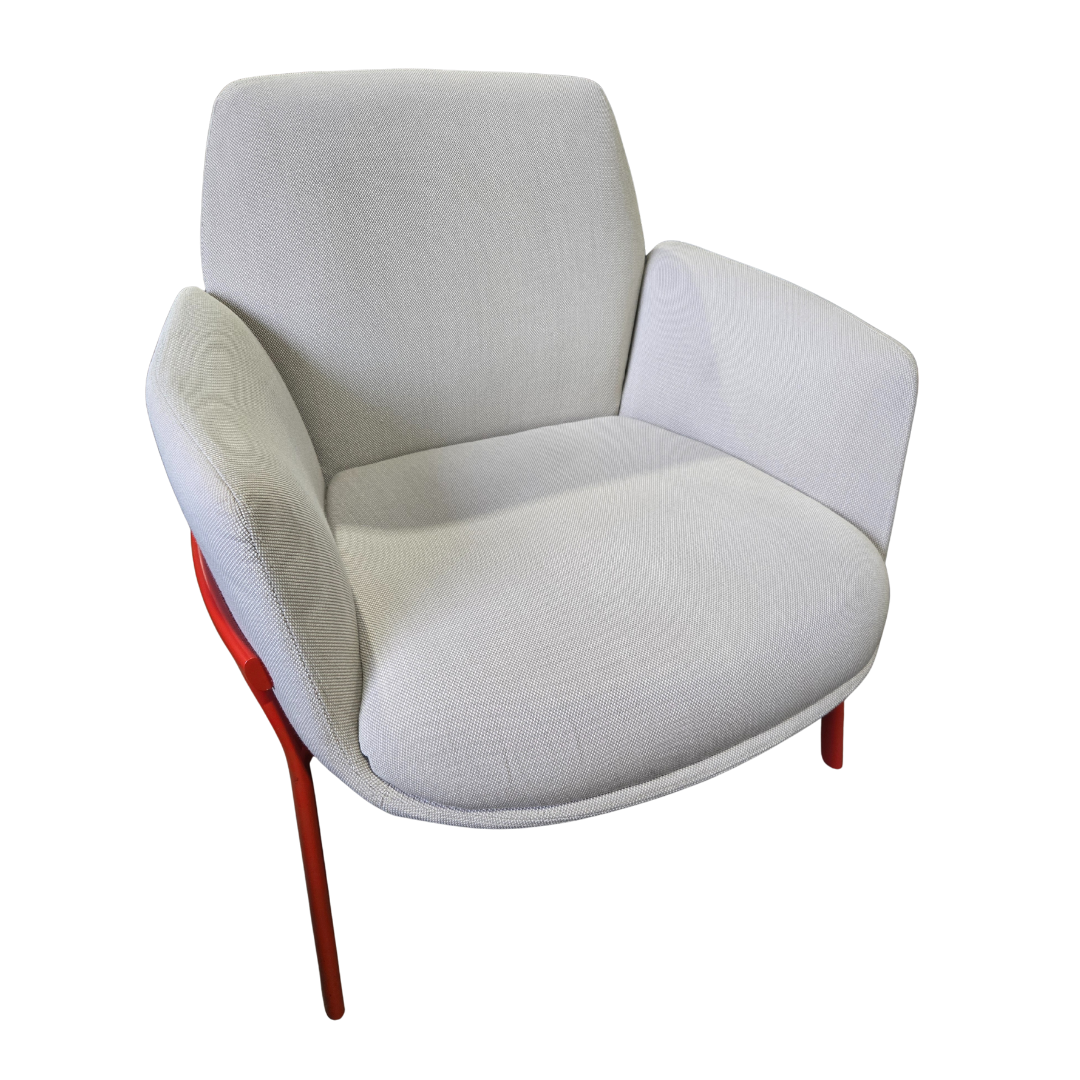 Haworth Poppy Lounge Chair in Grey – Bygone Icons